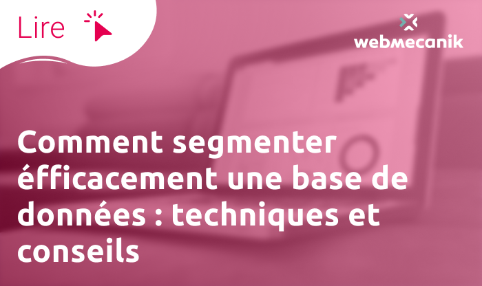 Segmenter efficacement une base de données - Webmecanik Segmenter efficacement une base de données - Webmecanik